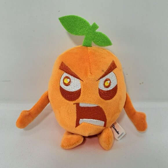 Toys | Qumulo Grumpquat Plush Toy Grumpy Mad Orange Fruit Funny Face ...